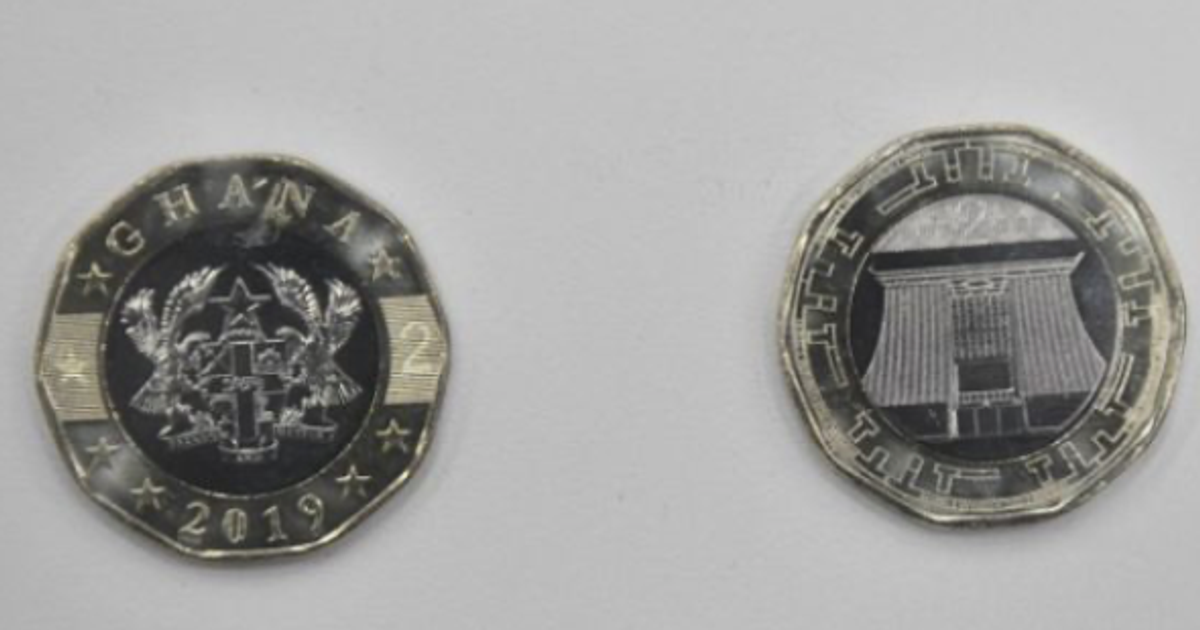 Video: Bank of Ghana has introduced a new GHc 2 coin; check out the ...