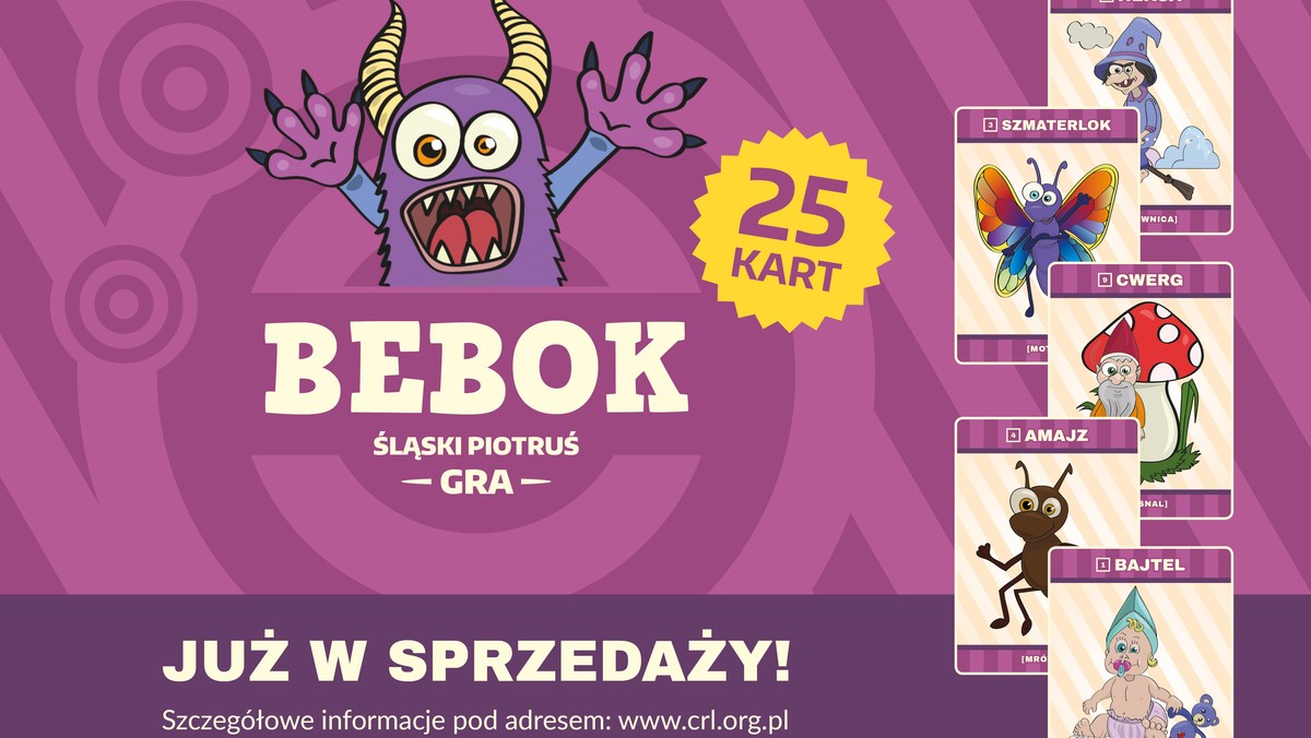 Bebok – śląski Piotruś: już w sprzedaży oryginalna gra regionalna ...