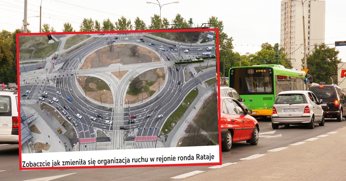 To rondo w Poznaniu wymaga instrukcji. Kierowcy nie wiedzą, jak je pokonać