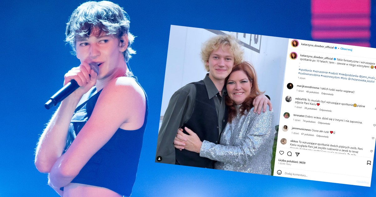 Jann i Katarzyna Dowbor znowu razem. Spotkali się po 10 latach - Muzyka