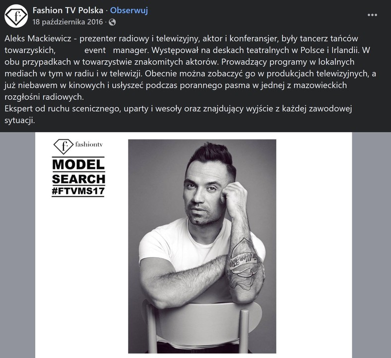 "Taniec z gwiazdami". Aleks Mackiewicz ma taneczną przeszłość? Zabrał głos - Plejada.pl