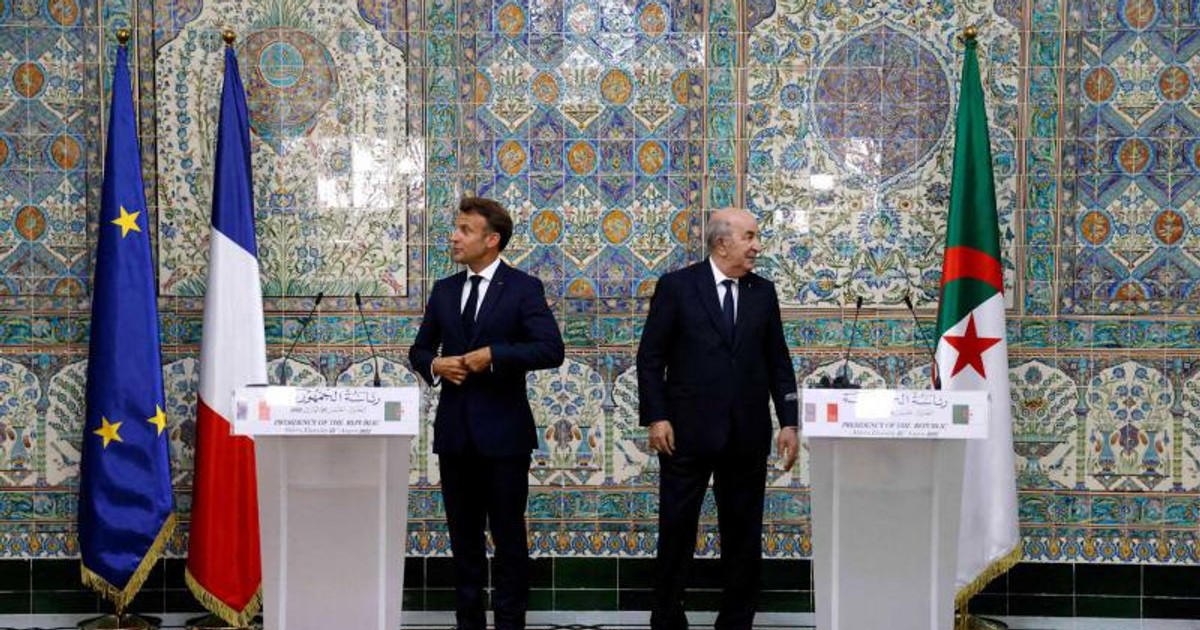 France keeps its promise to even the score with Algeria as relations ...