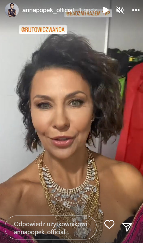 Anna Popek jak rasowa cyganka na festiwalu TVP. Co za suknia! [ZDJĘCIA ...