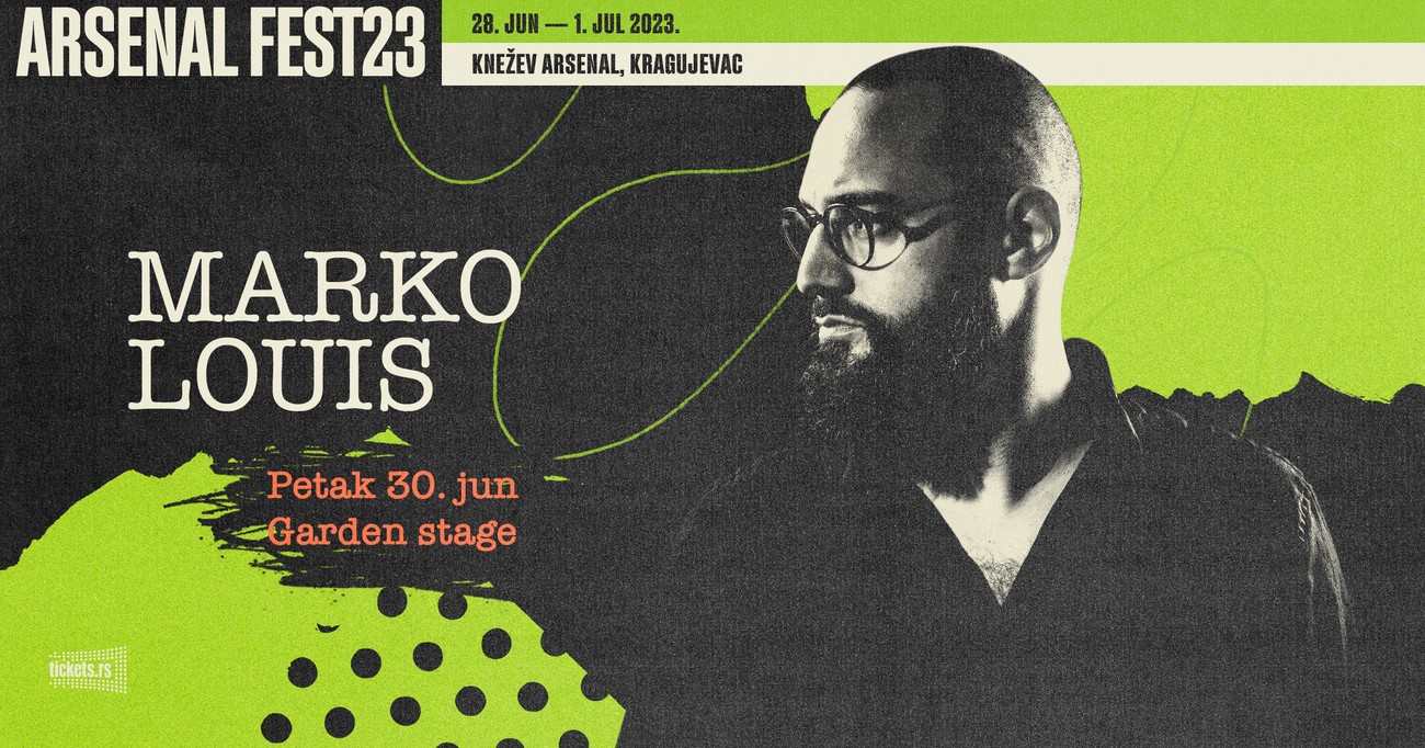 Marko Louis u susret Arsenal festivalu: "Povešćemo publiku na putovanje ...