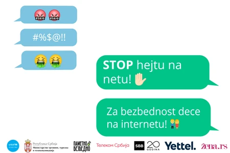 STOP HEJTU NA NETU: UNICEF i Žena.rs zajedno u borbi protiv digitalnog ...