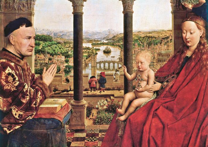 Madonna kanclerza Nicolasa Rolina. Historia obrazu i pokuty - Historia - Newsweek.pl