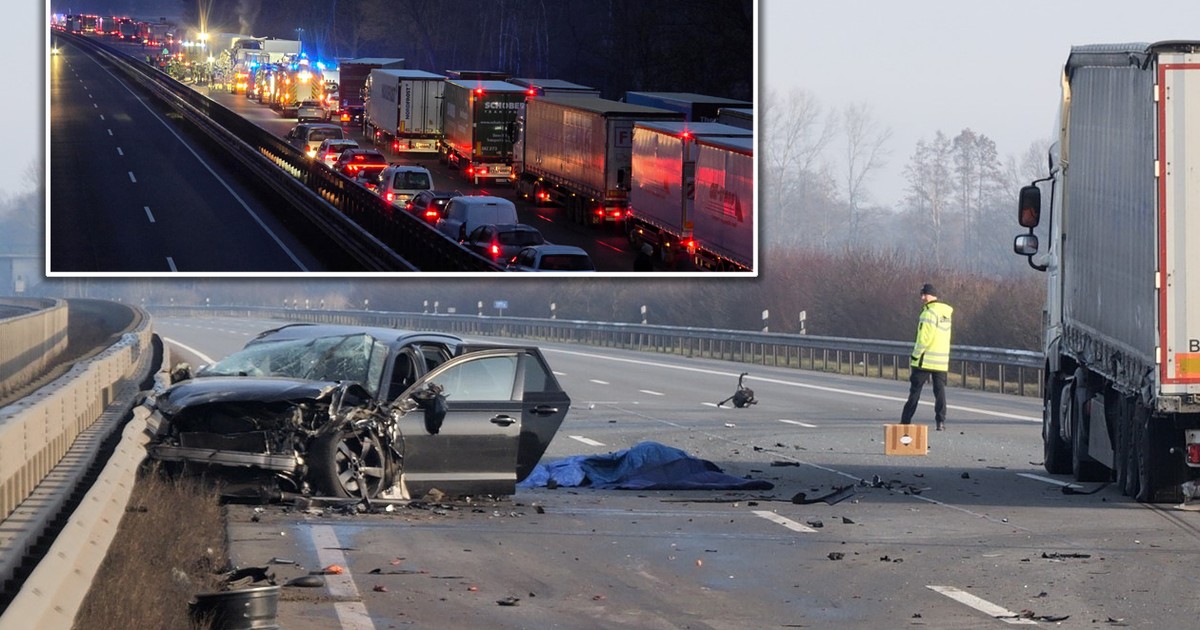 Polskie audi rozbite na A1 w Niemczech. Dwóch pasażerów uciekło, jeden ...