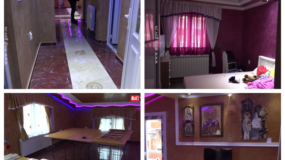 VERSAĆE PLOČICE, LJUBIČASTI ZIDOVI, PRIGUŠENA SVETLA Ovo je vila ...