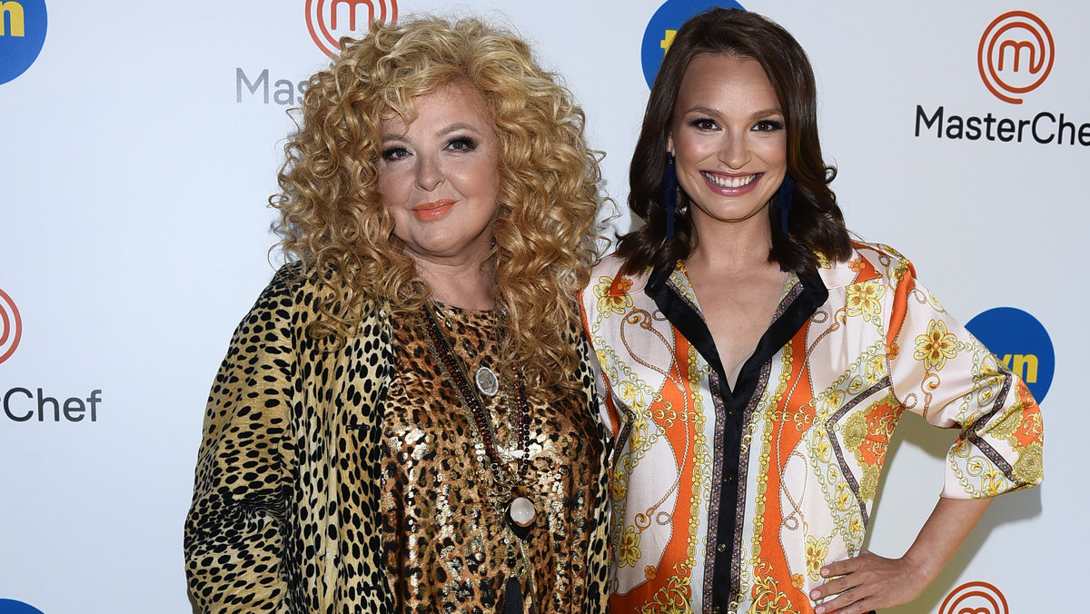 Magda Gessler i Anna Starmach w ciąży na konferencji MasterChef ...