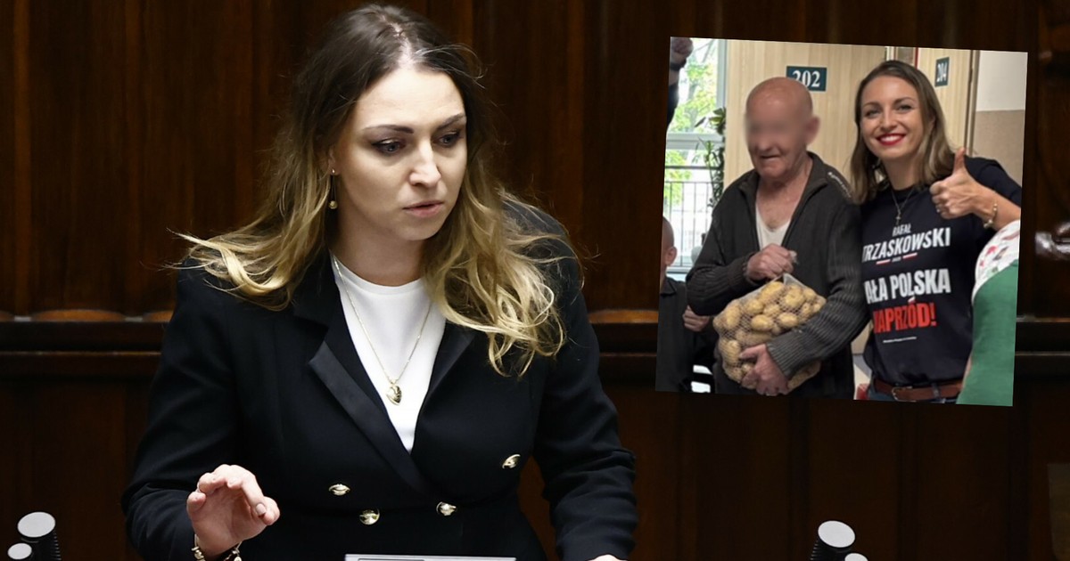 Dostali worek ziemniaków od posłanki KO. "Zostaliśmy wykorzystani" - Wiadomości