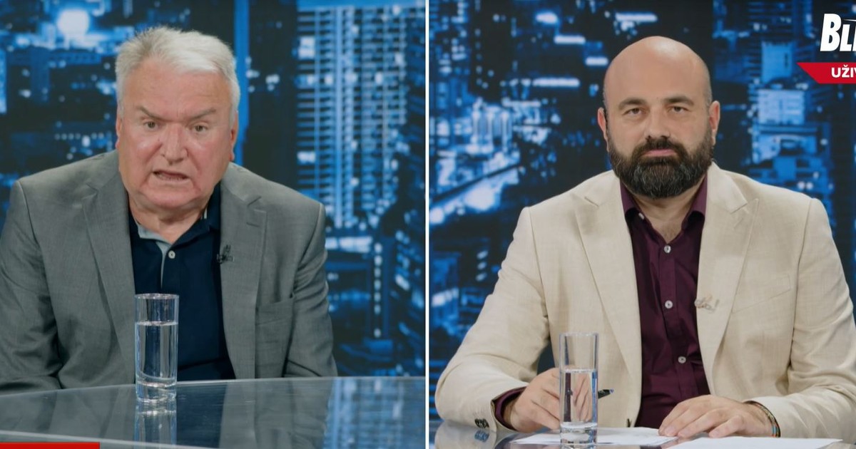 Emisija "Blic uživo" na Blic televiziji - Blic