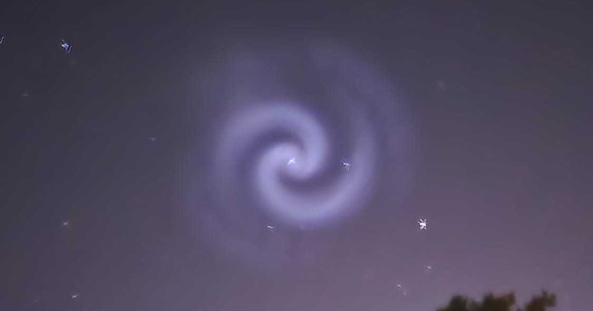 Zrzut paliwa rakiety Falcon 9. Co się wydarzyło na niebie? - Wiadomości