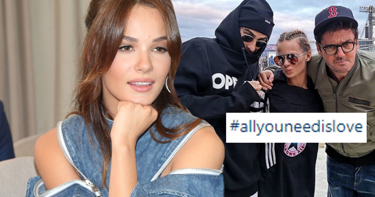 Natalia Szroeder i Quebonafide razem na zdjęciu z Wojewódzkim - Plejada.pl