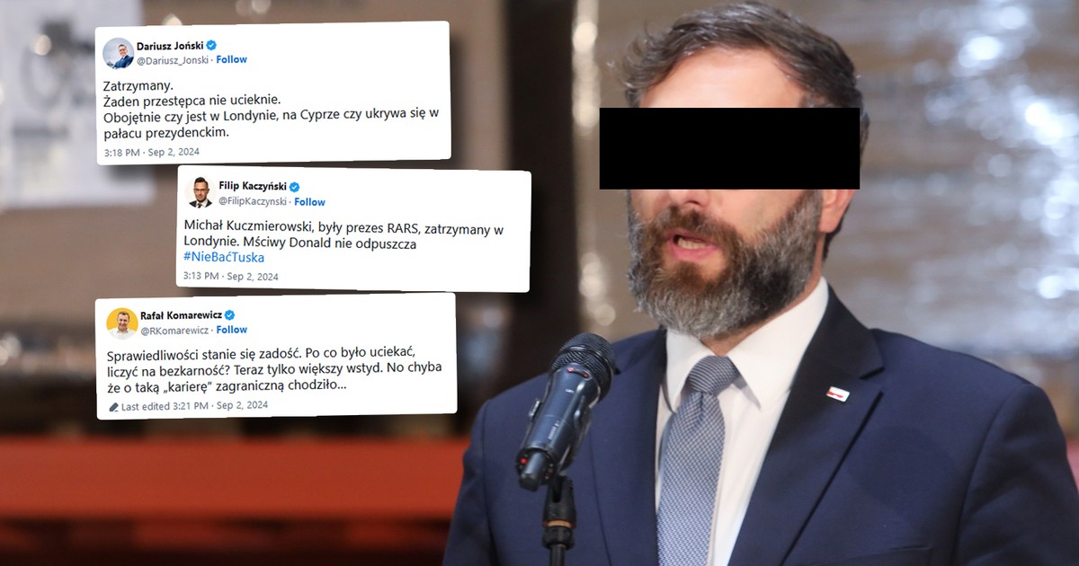 Były prezes RARS zatrzymany w Londynie. "Mściwy Donald nie odpuszcza" - Wiadomości