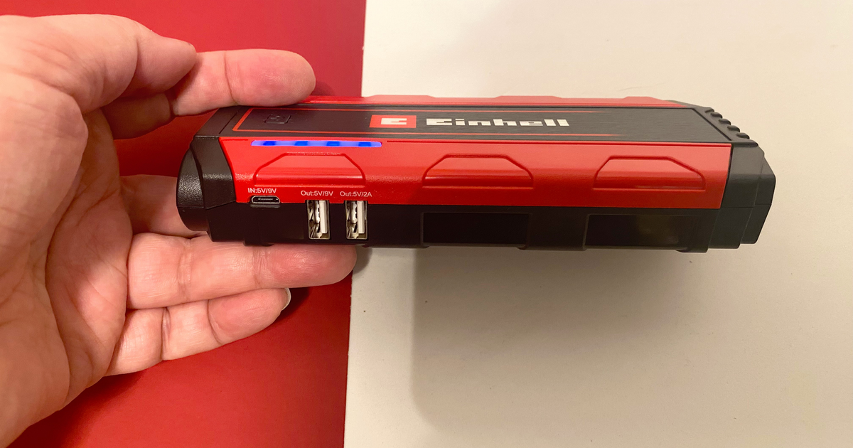 Einhell CE-JS 8 Jump-Start Power Bank im Test | Heise online bestenlisten