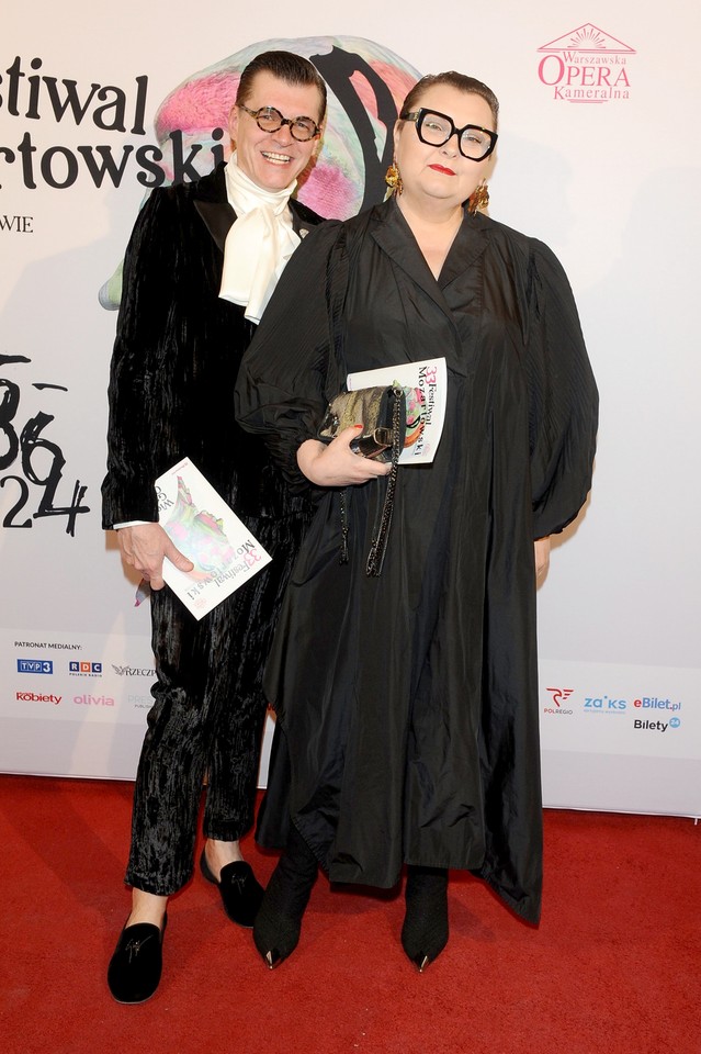 Anna Popek nie boi się różu. Katarzyna Warnke w satynowej sukni do ...