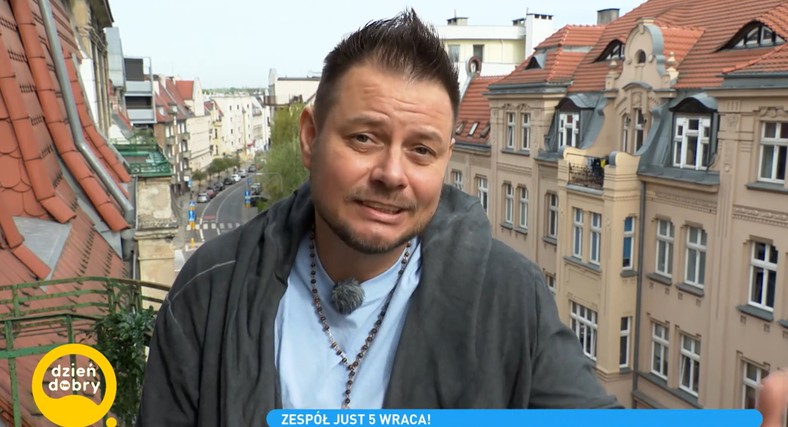 Co słychać u Just 5? Bartek Wrona choruje, Robert Kryla jeździ taksówką ...