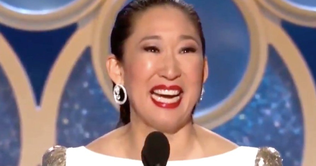 Golden Globe winner Sandra Oh thanked her parents in Korean and people ...