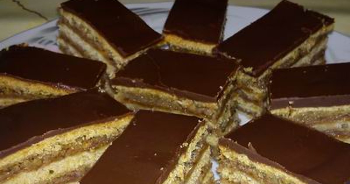 Zserbó szelet recept