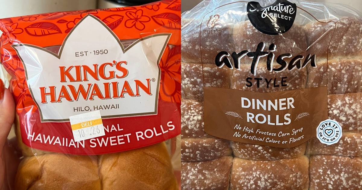 I tried 5 brands of rolls from the store and ranked them from worst to ...