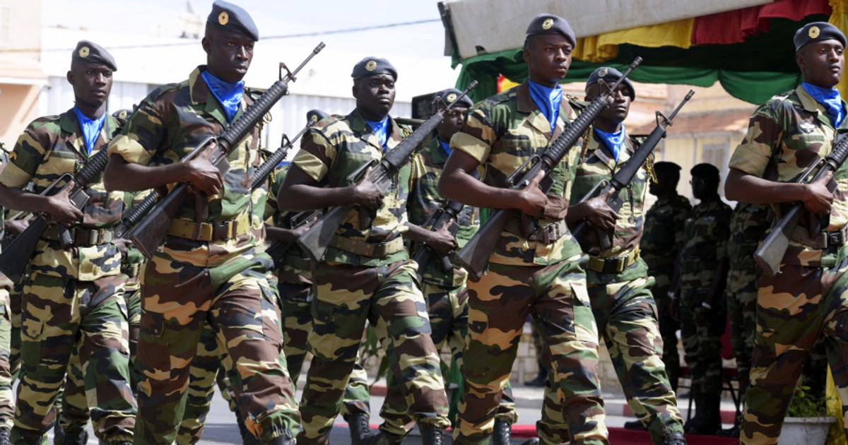 African countries with the fastest-growing military strength in 2025 ...