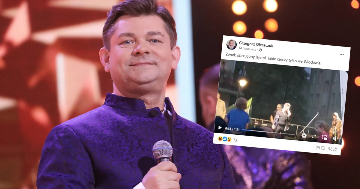 Zenek Martyniuk zaatakowany we Włodawie. "Jak taki chojrak, to ...