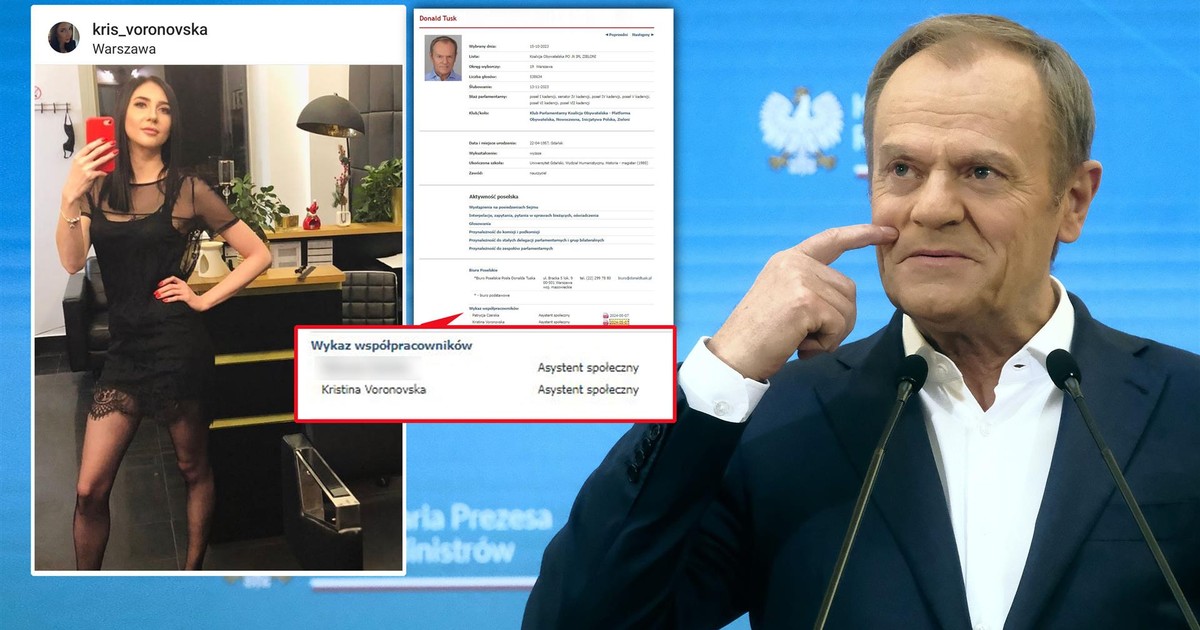 Burza w sieci po wyjawieniu informacji o asystentce Donalda Tuska