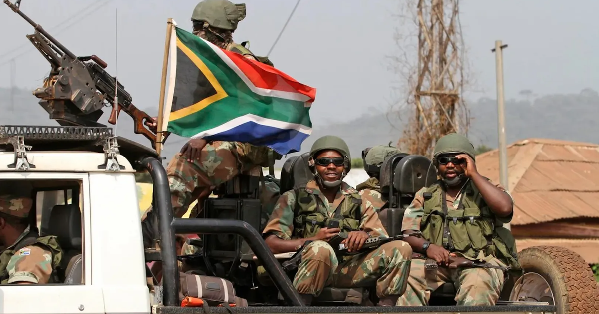 South Africa withdraws troops from DRC as first 249 soldiers return ...