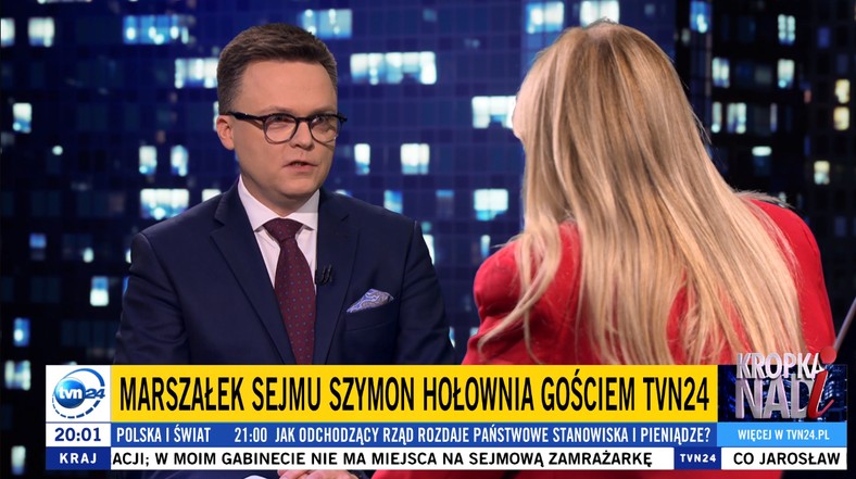 Szymon Hołownia w programie Olejnik. "Olbrzymi ciężar spoczywa na moich barkach" - Plejada.pl