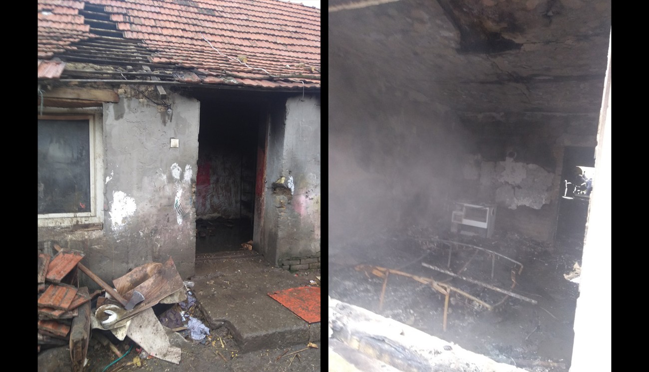 Prve fotografije sa mesta požara u Staroj Moravici - Blic