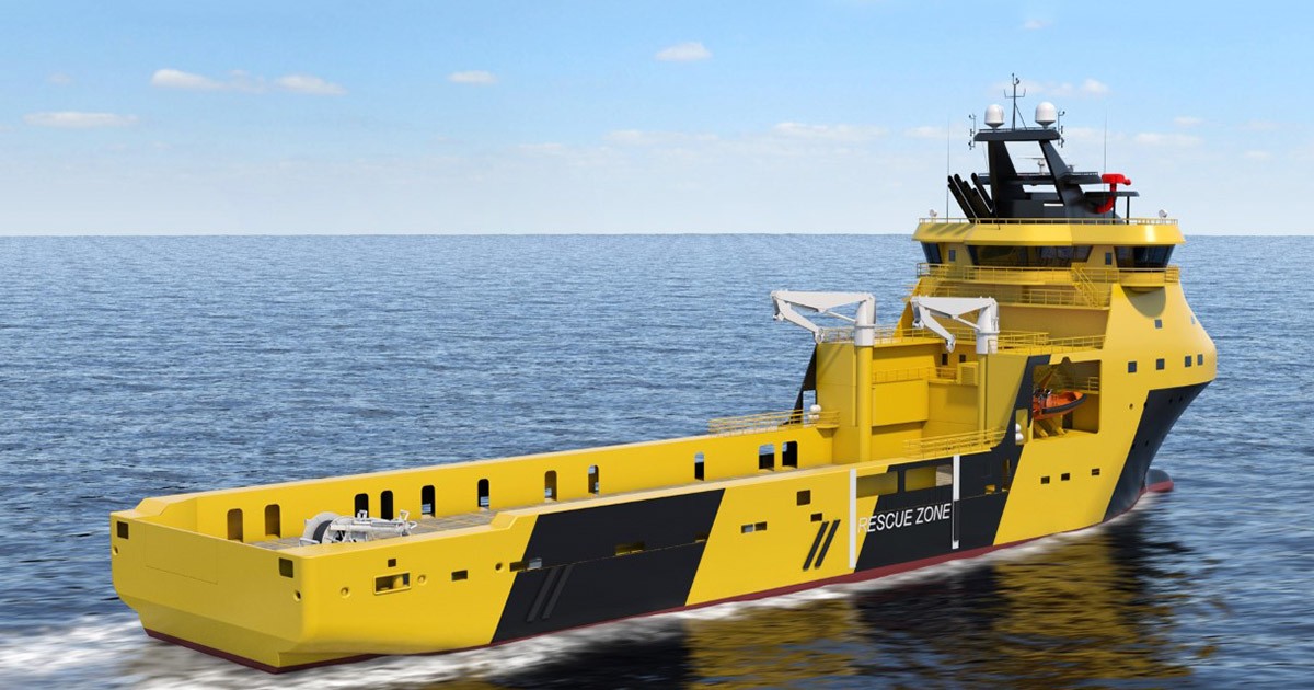 Cooper Viking: hybrydowy statek PSV ze stoczni Remontowa Shipbuilding