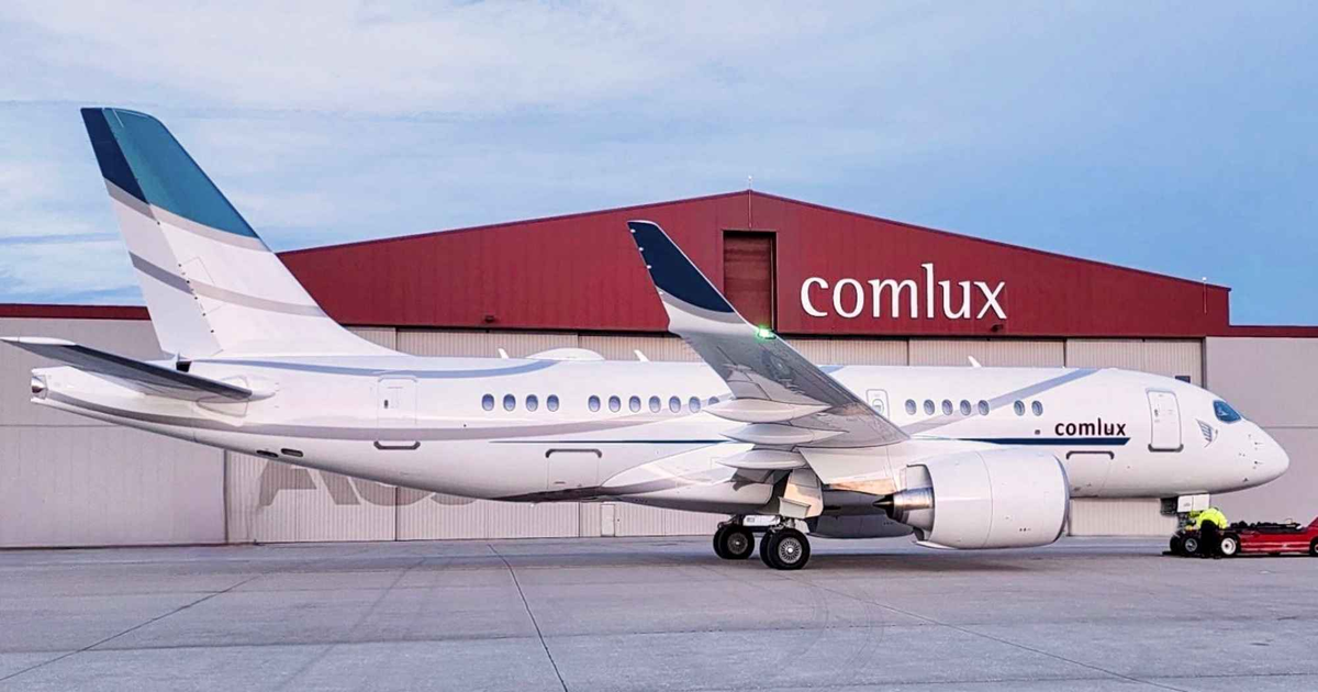 Comlux übergibt zweiten Luxus-A220 - und will mehr | aeroTELEGRAPH