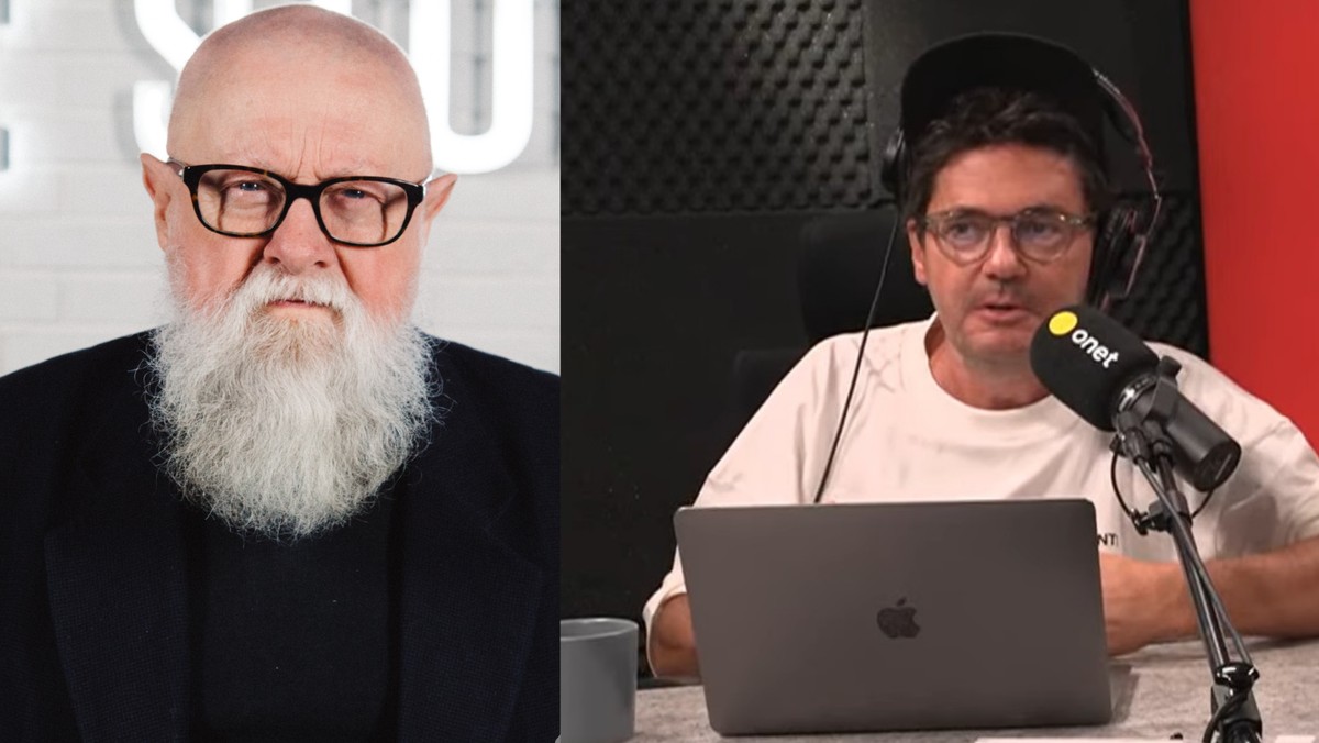Jerzy Bralczyk zaskoczył Kubę Wojewódzkiego. "Dlaczego pan palcem na ...