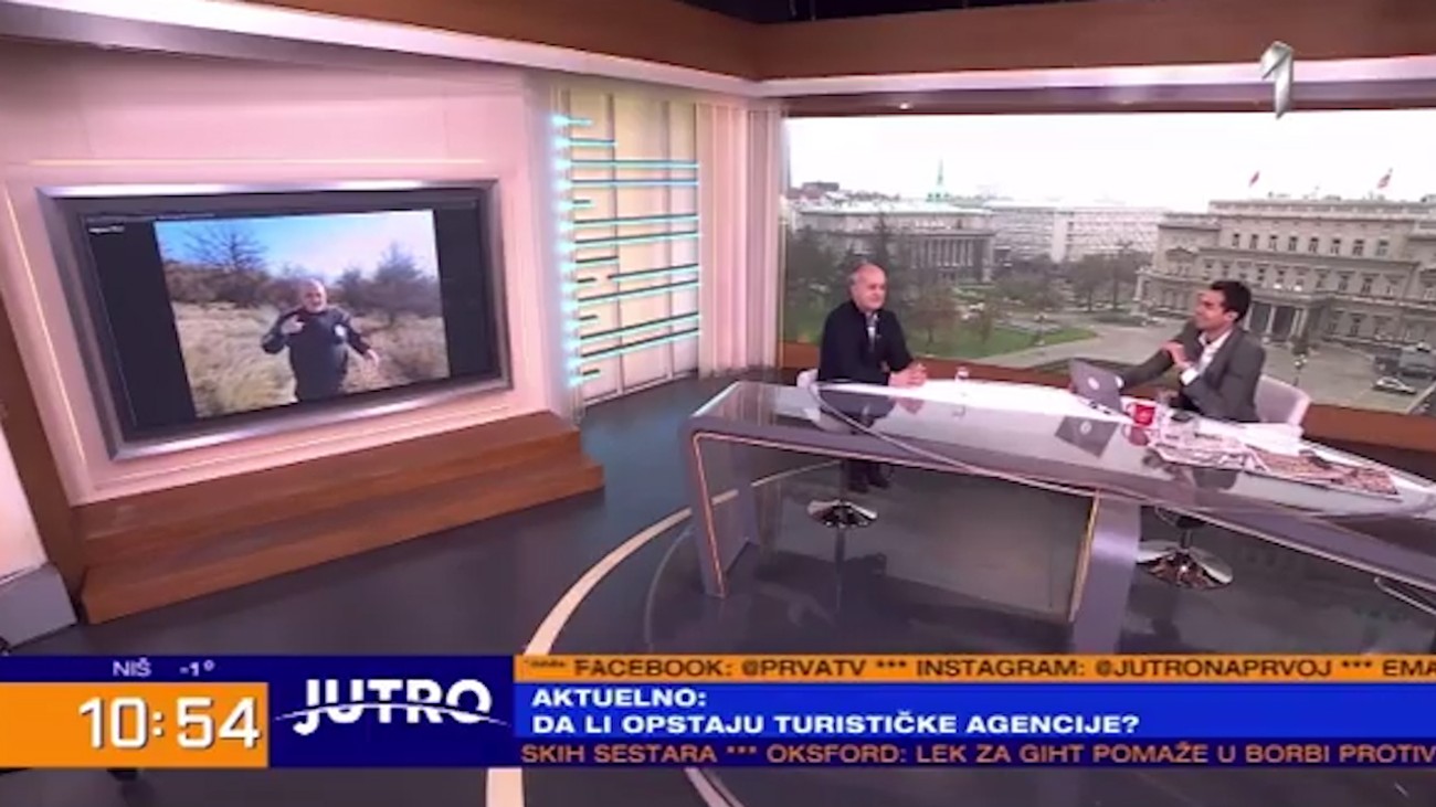 filip cukanovic dragan markovic palma jutarnji program tv prva - Blic