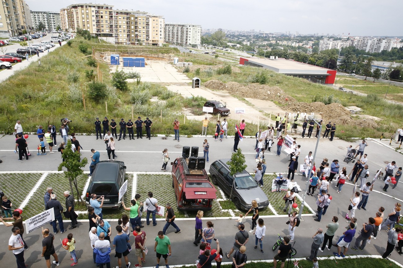 PROTEST STANARA STEPE Žitelji naselja Stepa Stepanović izlaze na ulice ...