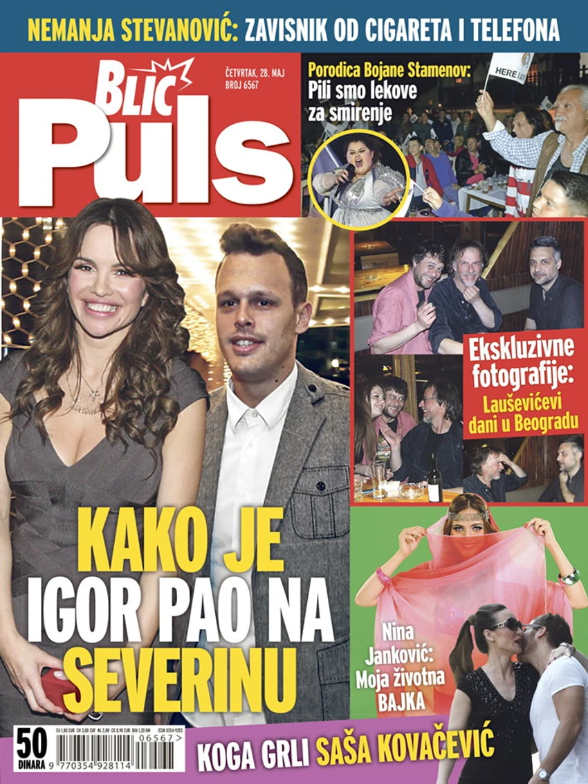 NOVI BLIC PULS Kako je Igor pao na Severinu? - Blic