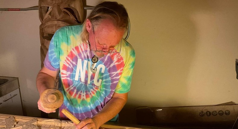 A former Disney Imagineer started out carving iconic theme-park signs ...