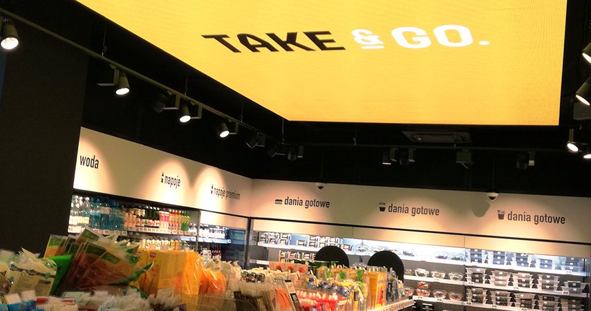 Bezkasowy sklep Take & Go - jak robić zakupy?