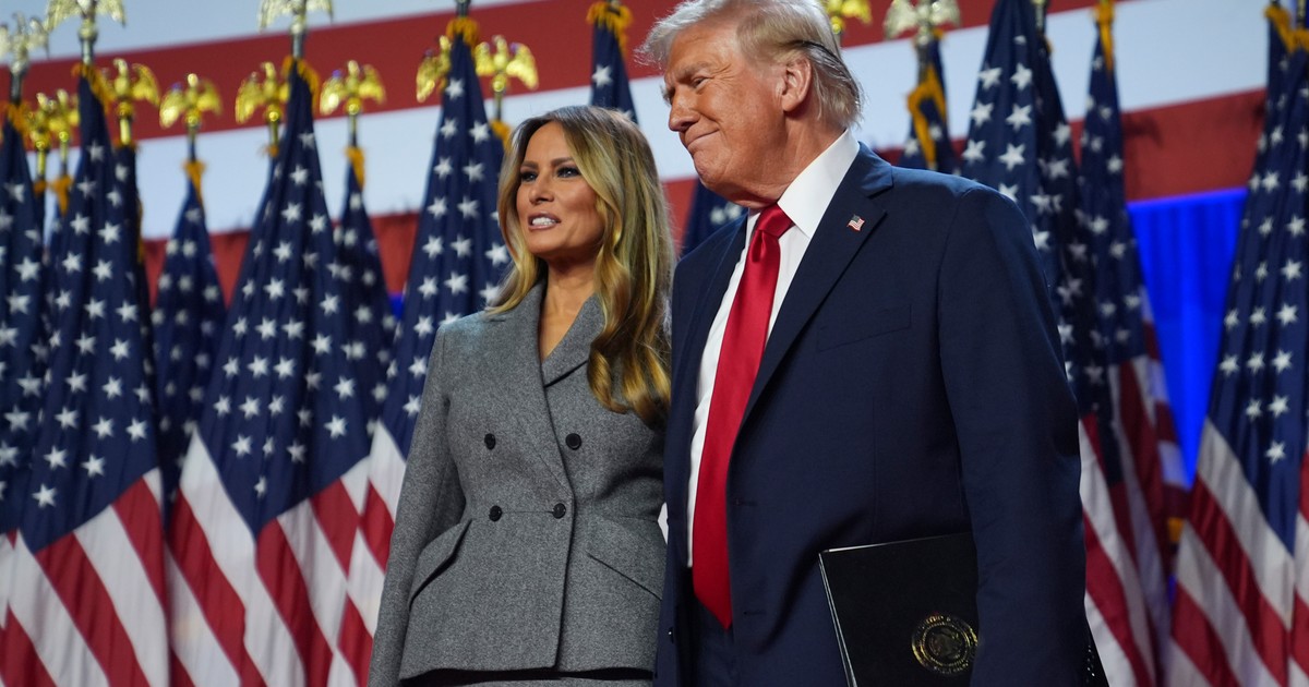 Stručnjak za govor tela otkriva šta je Melanija pokazala tokom govora Trampa nakon pobede na ...