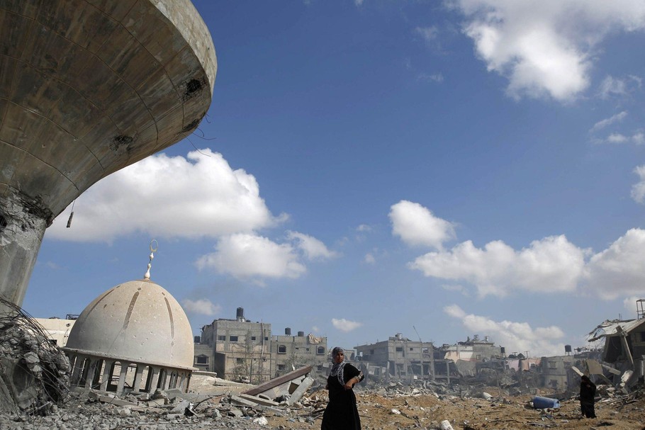 Izrael bombarduje strefę gazy. Trafił w szkołę- newsweek - Świat - Newsweek.pl