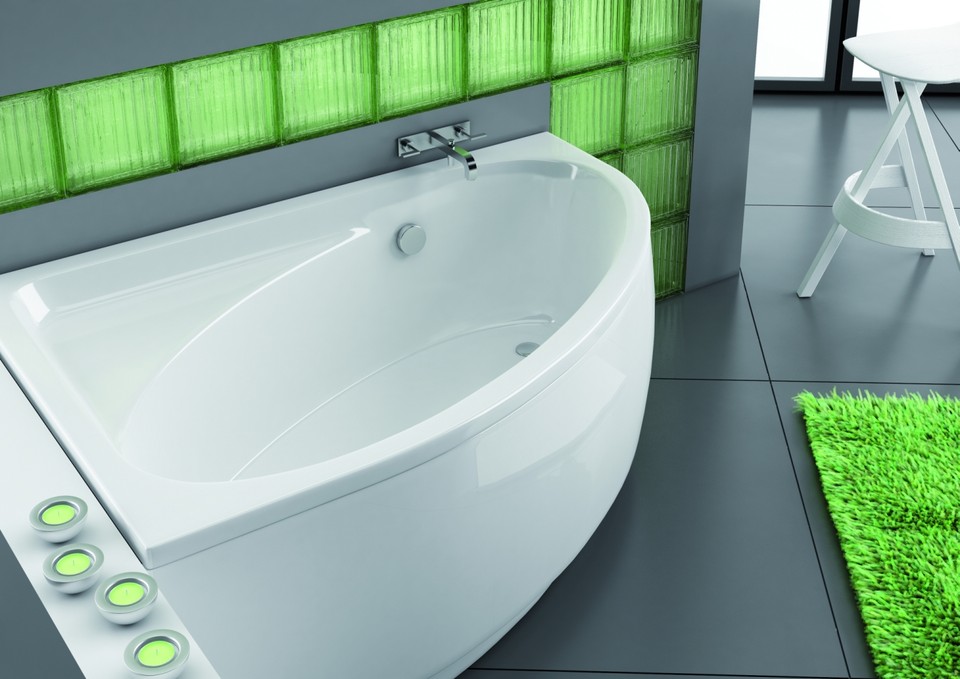 Wanny idealne do małych łazienek - Dom