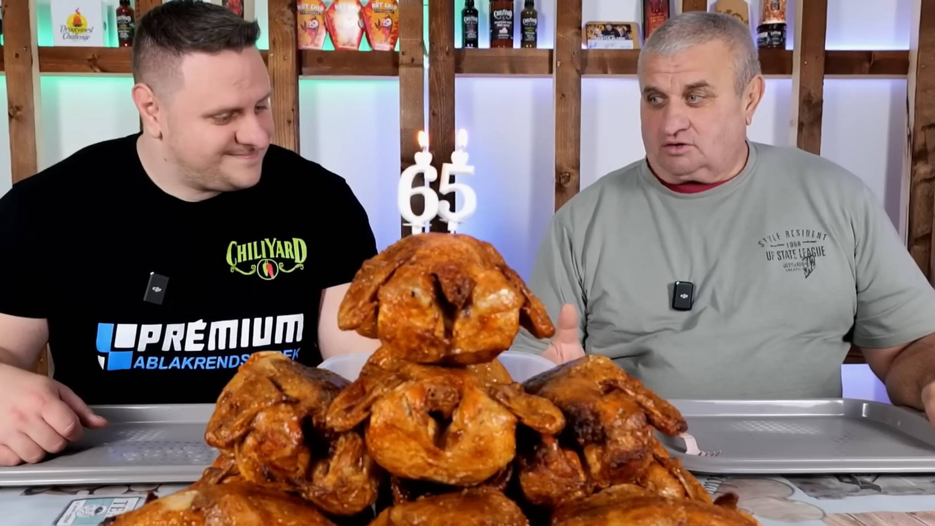 Fekete Laci a fiának: Fogd be a pofád, oszt egyél!