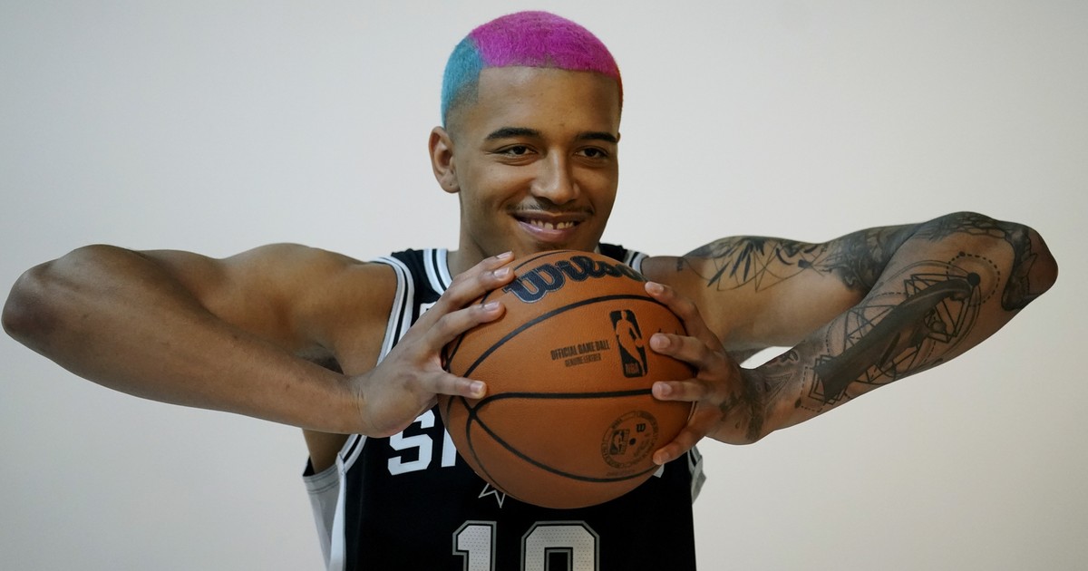 Jeremy Sochan debiut w San Antonio Spurs. Wygląda niczym Dennis Rodman