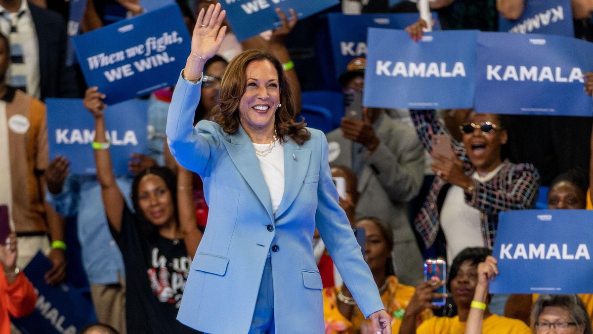 Kamala Harris jako macocha. Syn zaskoczył wyznaniem na konwencji ...