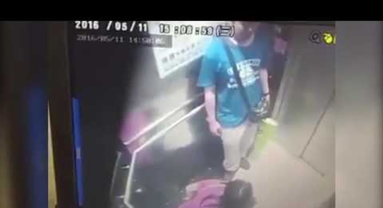 Woman Caught On Camera Peeing In An Elevator [video] Pulse Nigeria