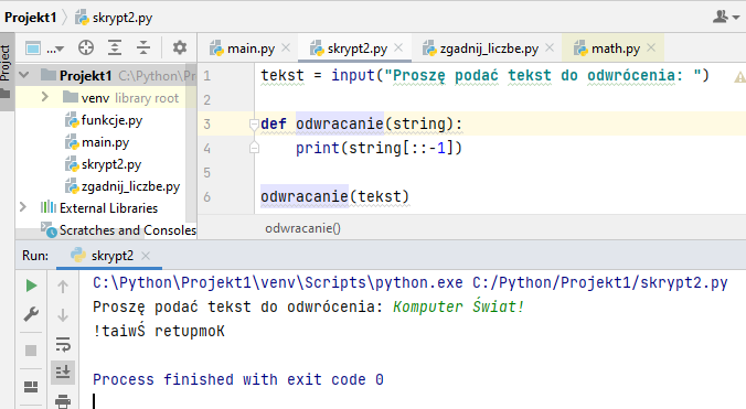 Kurs: Python w pigułce cz. 3: Programowanie w Pythonie