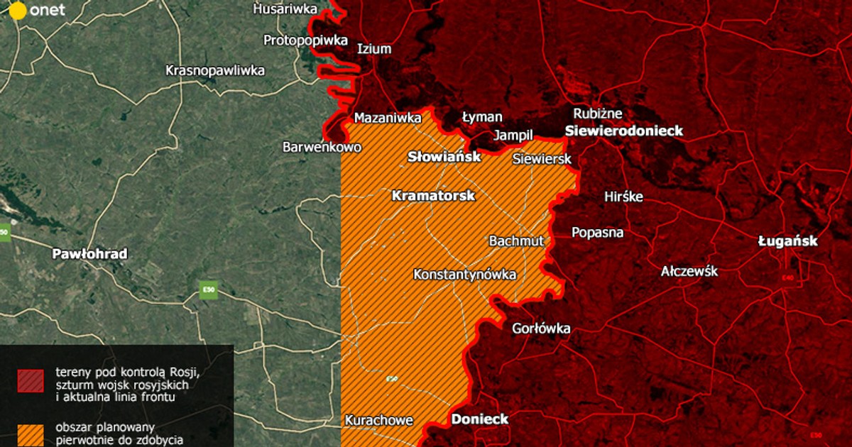 Bitwa o Donbas stała się mitem. Kluczowe walki dopiero się odbędą [MAPA ...