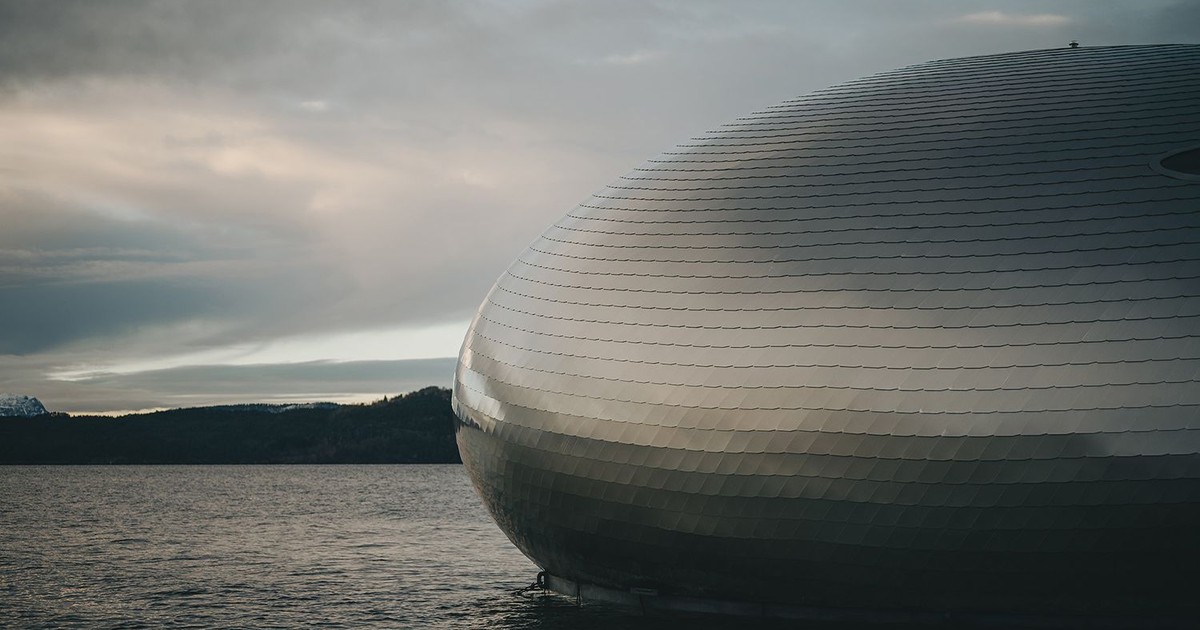 En restaurant som ser ut som et romskip har åpnet i Norge - yttersiden.no