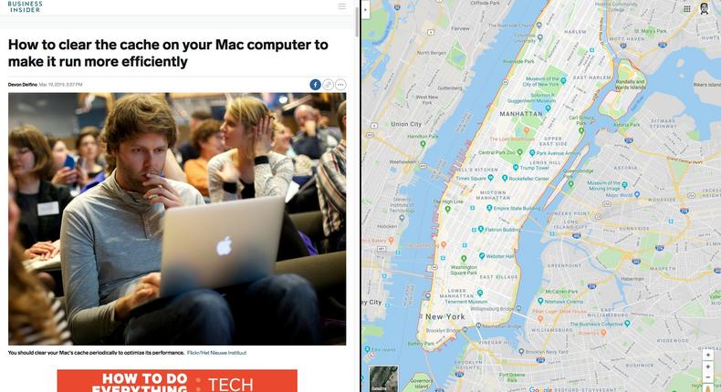 How to use the split-screen feature on a Mac computer | Business ...