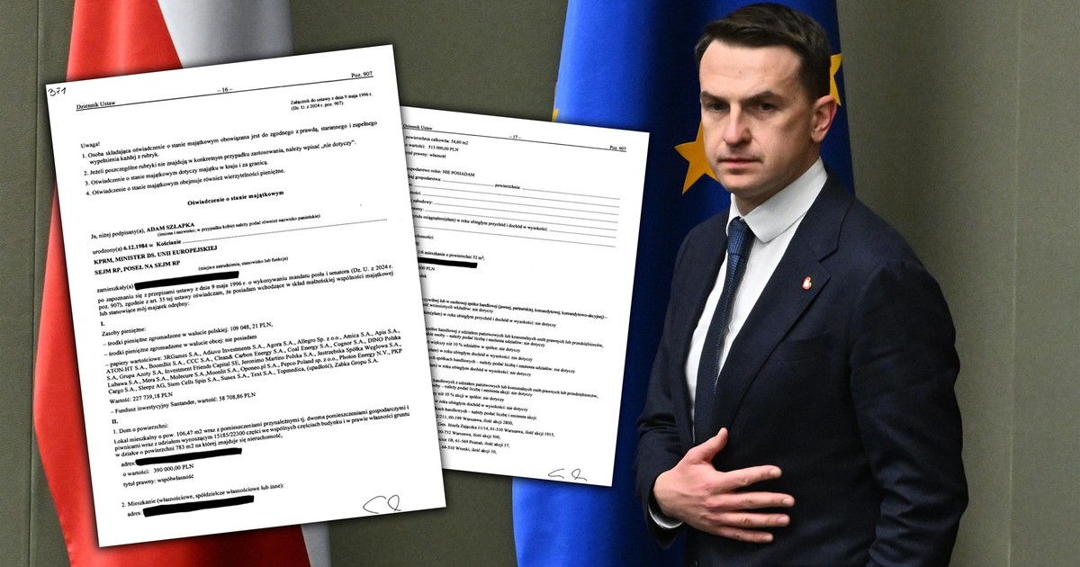 Adam Szłapka nowym rzecznikiem rządu. Na koncie nieruchomości, akcje i ...